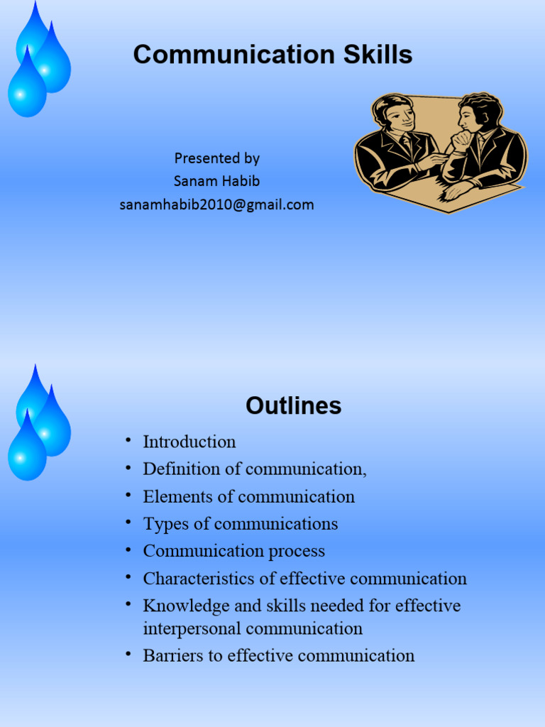 Communication Skills (RIU) Week-1 2-1 | PDF | Communication | Body Language