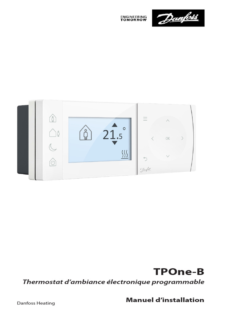 Thermostat Danfoss TPOne-B Manuel | PDF