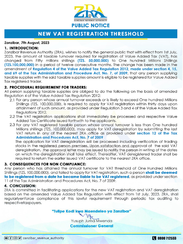 Public Notice August 2023 | PDF