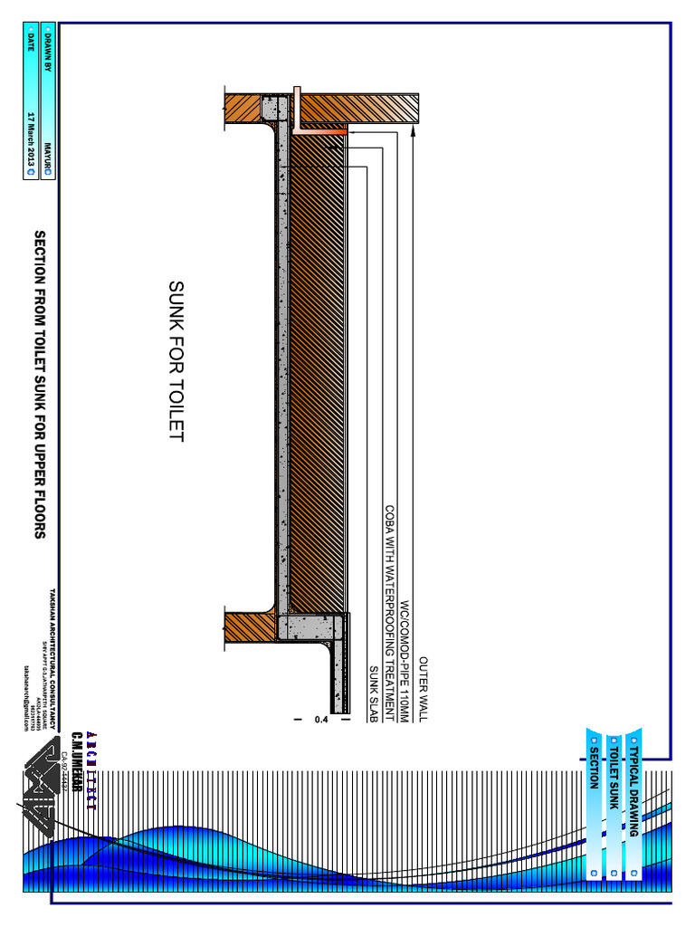 5-Toilet Sunk Section | PDF