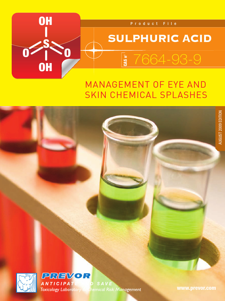 Sulphuric Acid | PDF | Sulfuric Acid | Materials