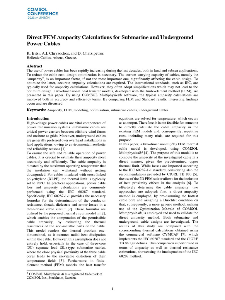 Manuscript KBitsi | PDF | Finite Element Method | Electrical Conductor