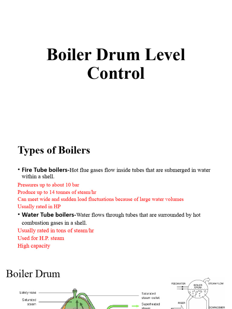 Boiler Drum Level Control | PDF | Technology & Engineering