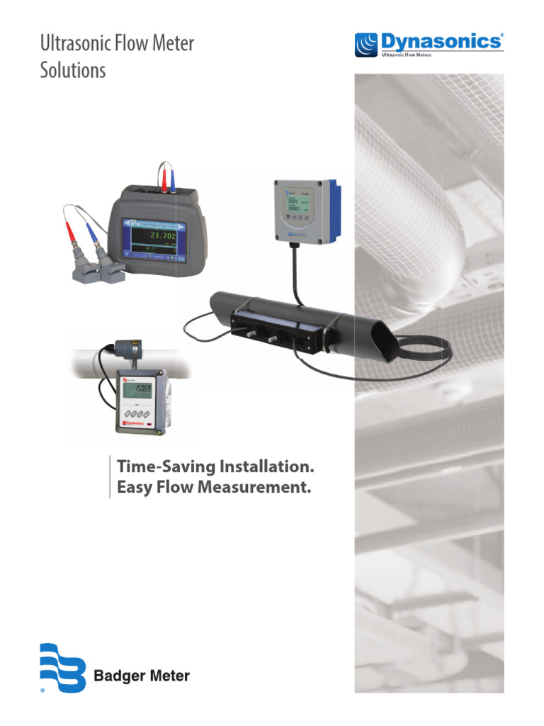 Dynasonics IS 4000 Brochure | PDF | Flow Measurement | Ultrasound