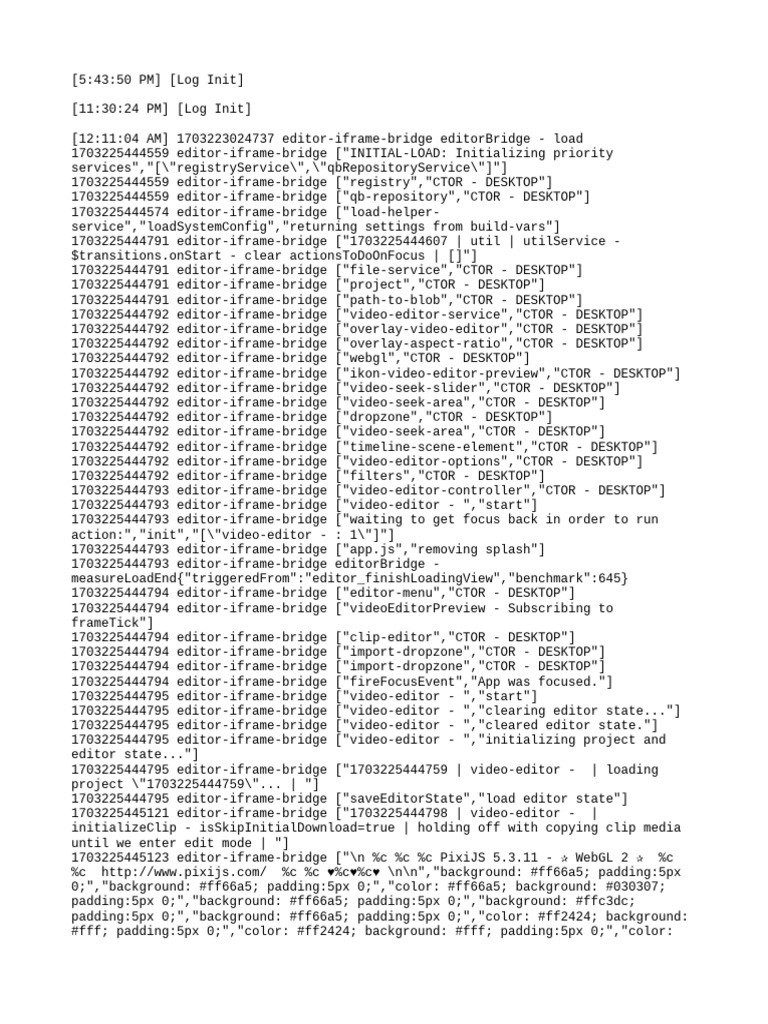 Medal Editor Log 20231221 | PDF