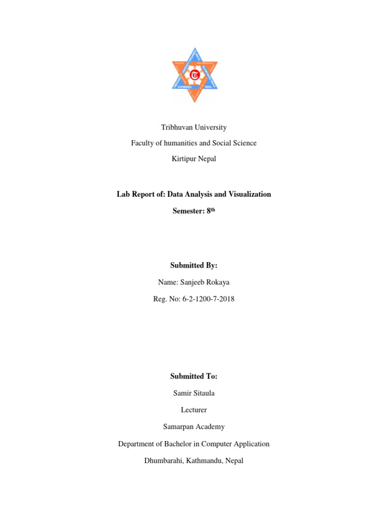 DAV Lab Sample | PDF | Pie Chart | Chart