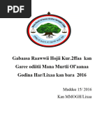 Xalayaa Adda Addaa | PDF