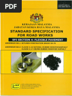 JKR-Standard Specification For Road Works | PDF | Horticulture And ...