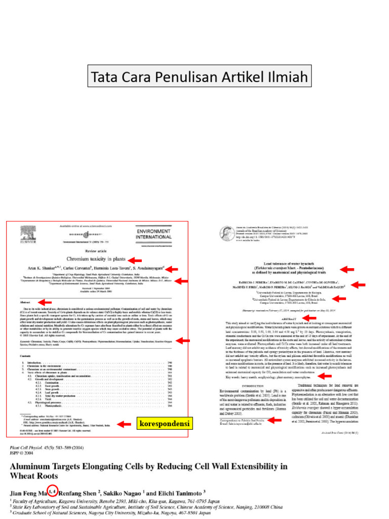 Tata Cara Penulisan Draft Pulikasi | PDF
