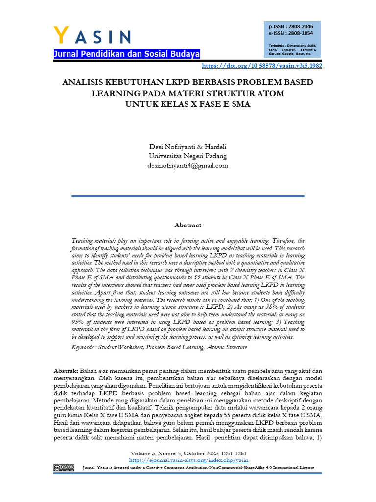 1982-Article Text-4020-1-10-20231026 | PDF | Neuroscience | Learning