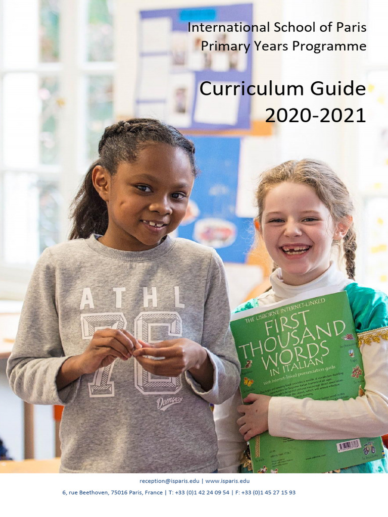 PYP Curriculum Guide | PDF | Educational Technology | Learning