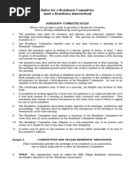 RWA Election Nomination Form Guide | PDF | Quorum | Government Information