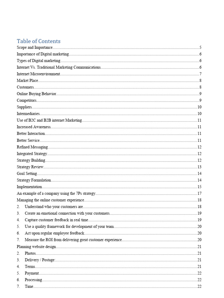 Digital Marketing Notes | PDF