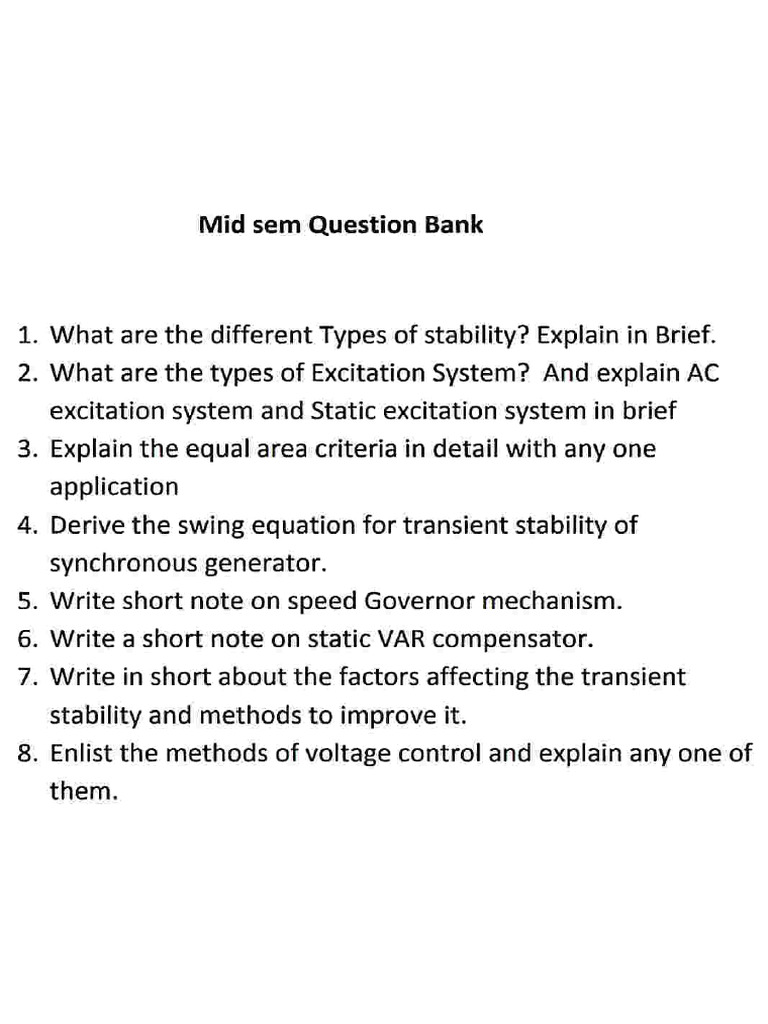 Psoc Mse QB Ans | PDF
