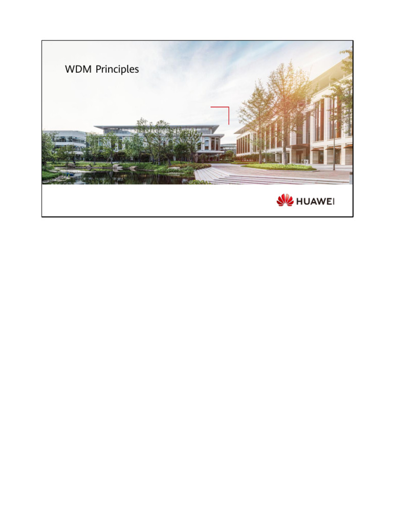 HCIP-Transmission V2.5 Training Material | PDF | Wavelength Division ...