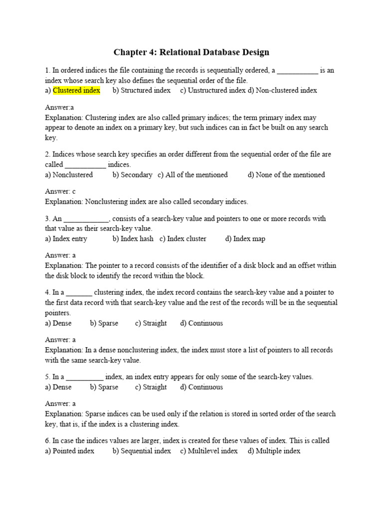 Ch 4 Relational Database Design Pdf