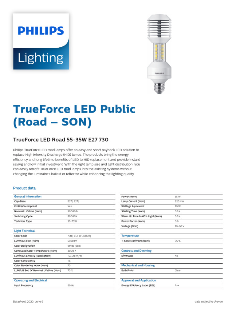 True Force 35w | PDF