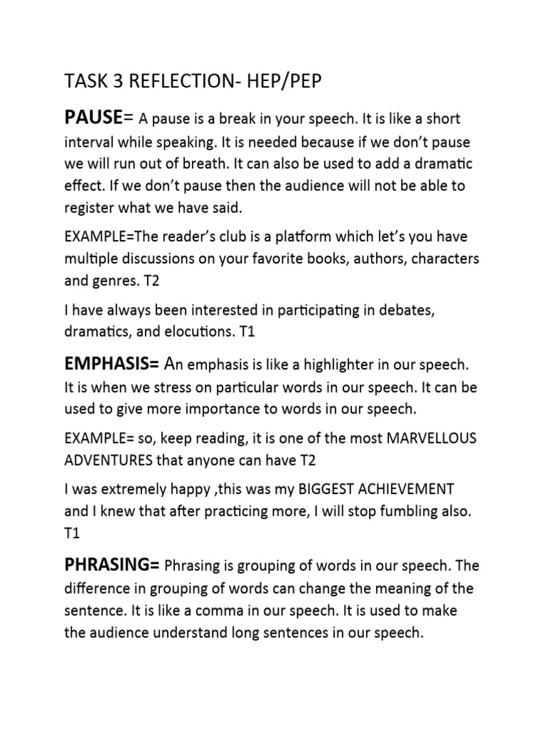 Task 3 - Reflection | PDF
