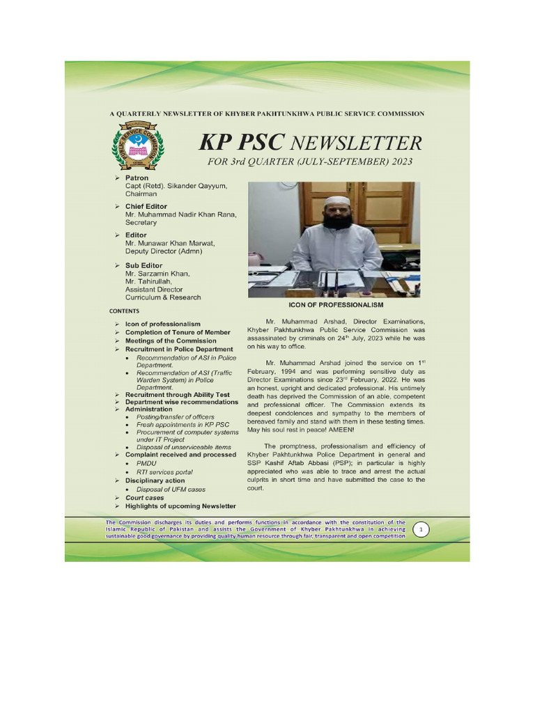 News Letter 2023 | PDF