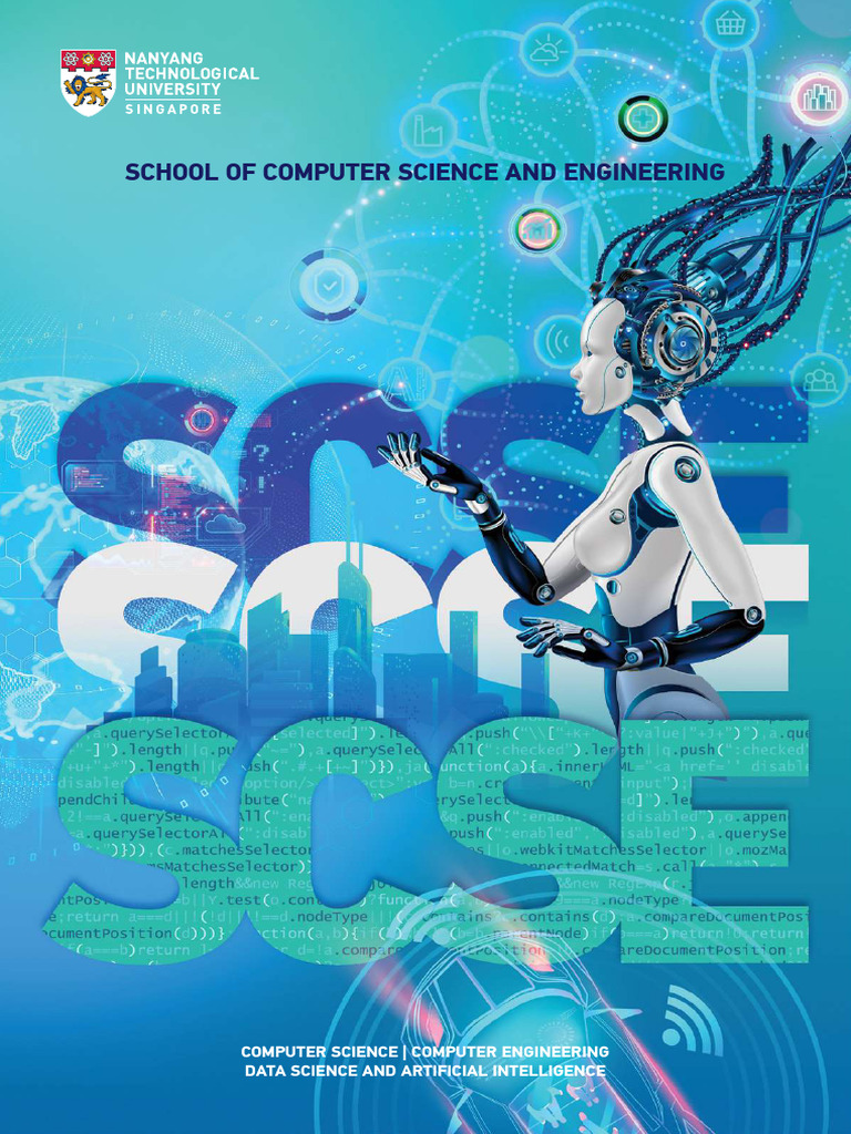 Scse Ug Brochure Pdf Machine Learning Embedded System
