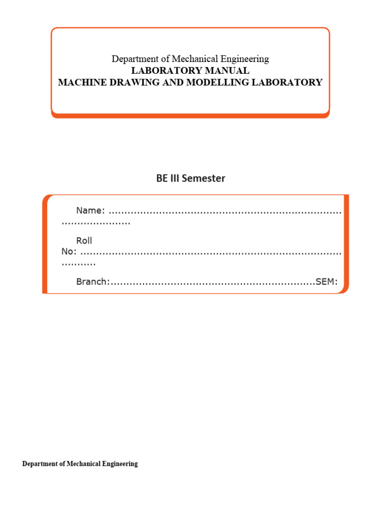 MDM Lab Manual | PDF | Computer Aided Design | Operating System