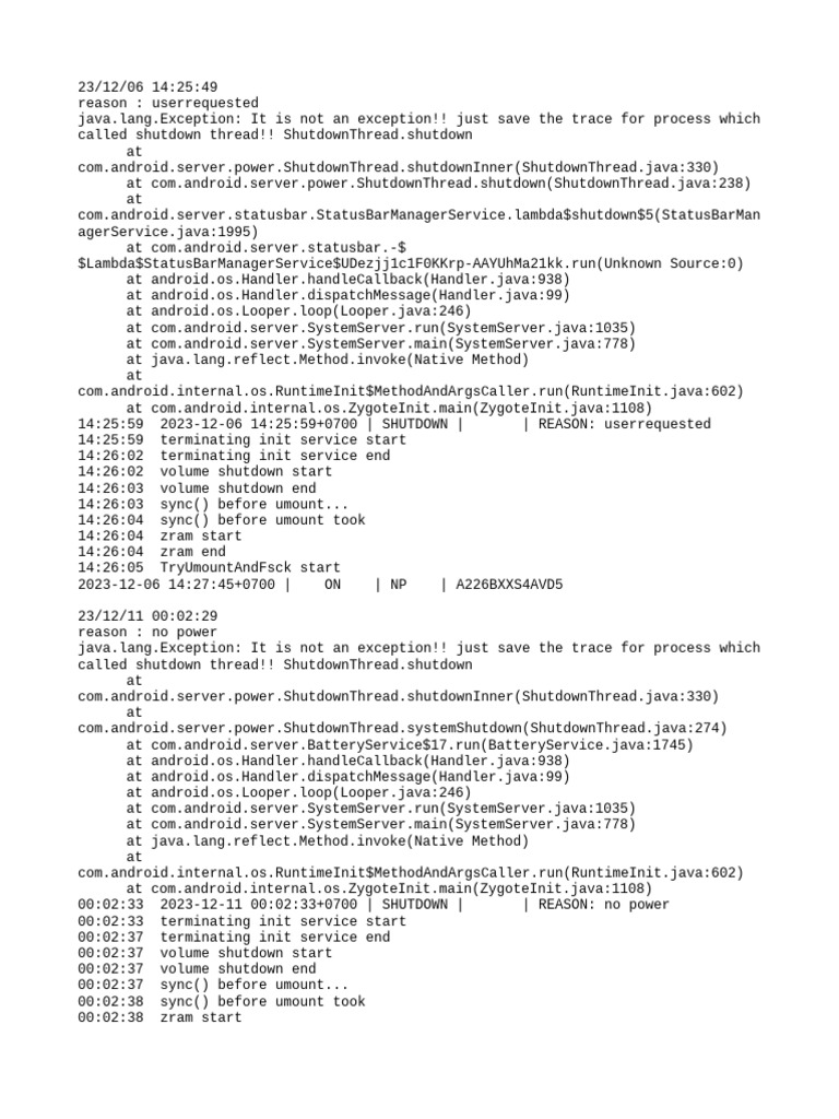 Shutdown Profile.1 | PDF | Java (Programming Language) | Java Specification Requests