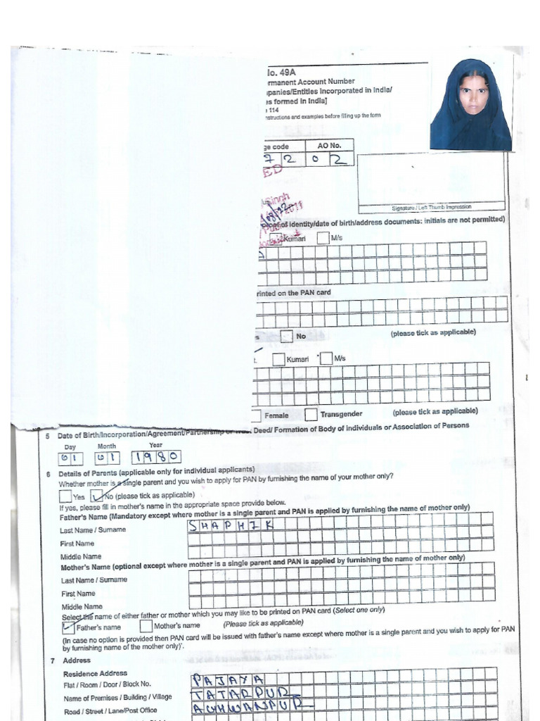 Form 346889700121311 | PDF