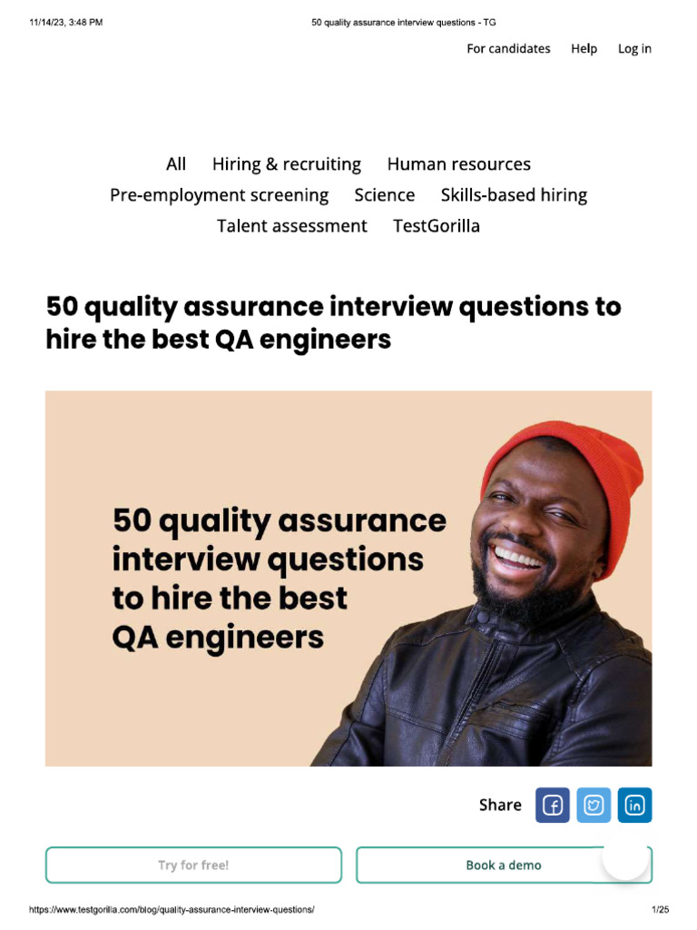 Test Gorilla | PDF
