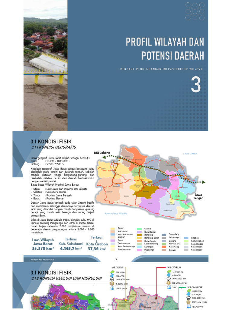 Profil Wilayah Dan Kebencanaan - Compressed | PDF