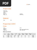 RCC Column & Steel Rafter Connection (Details-01) | PDF