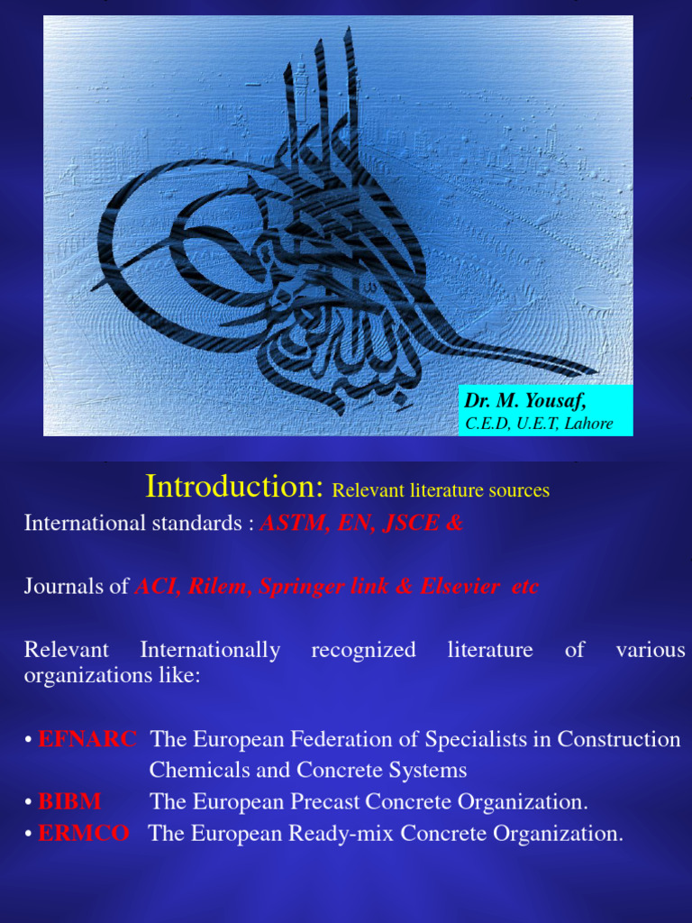 Lect# 4 Self Compacting Concrete | PDF | Concrete | Structural Engineering