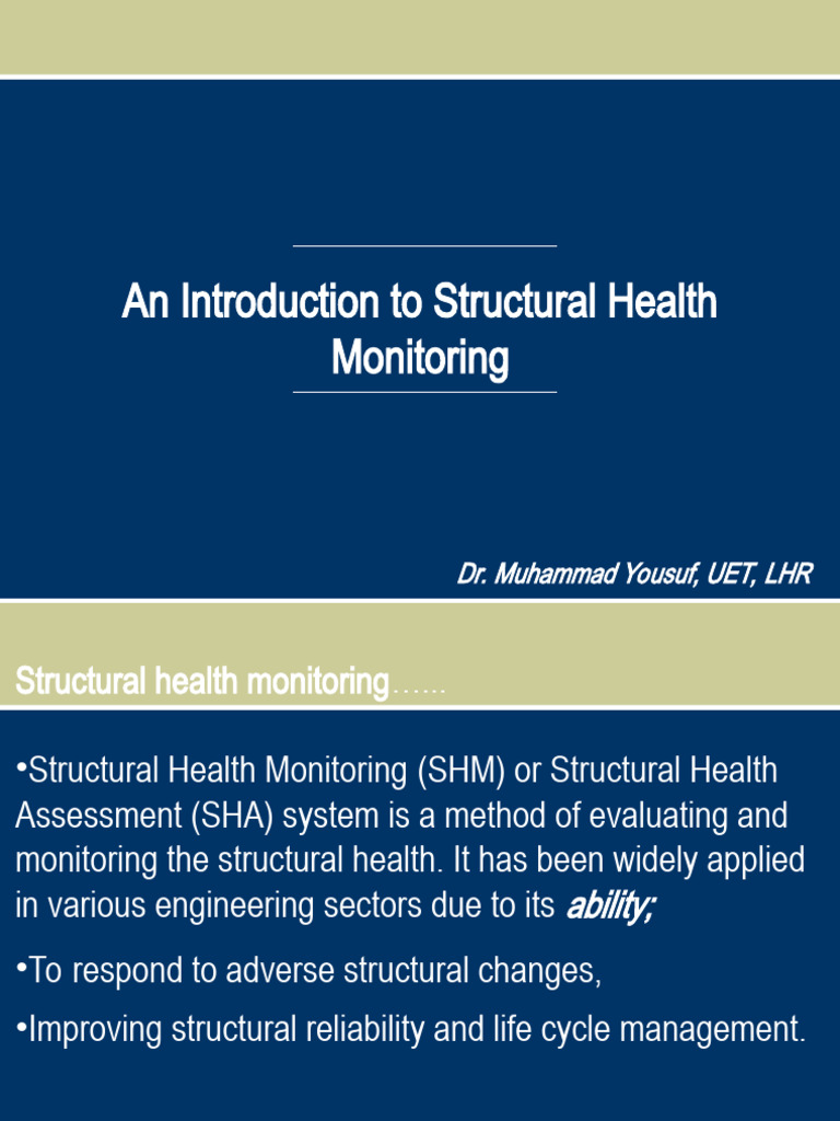 Introduction to Structural Health Monitoring | PDF | Concrete ...