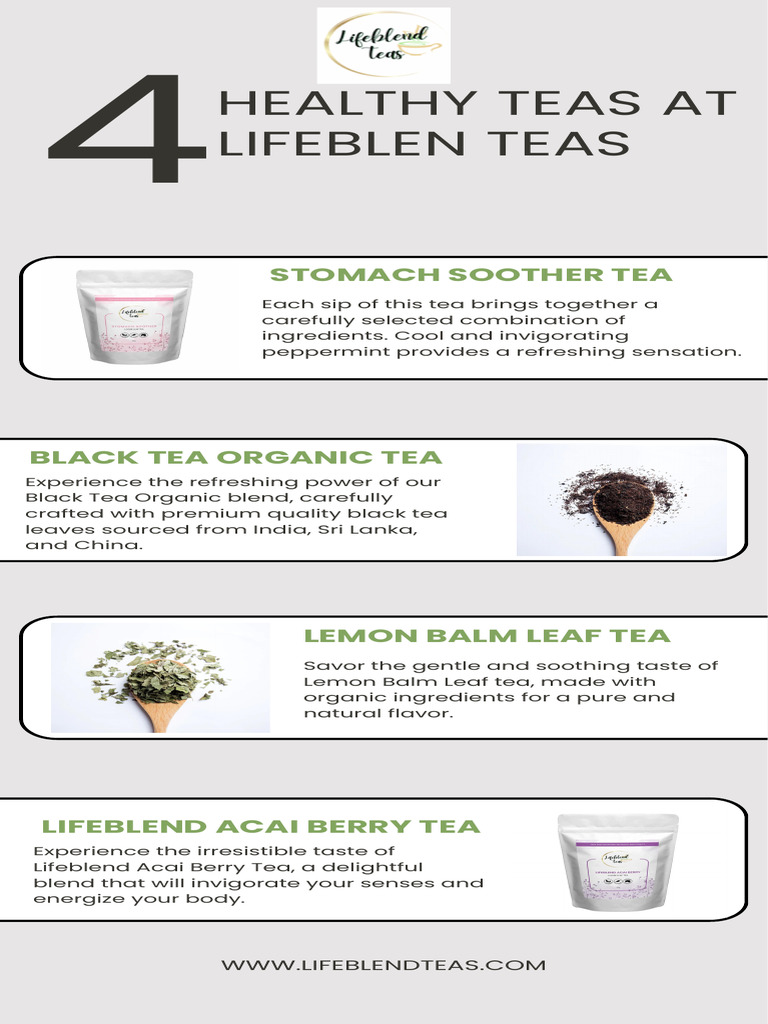 4 Healthy Teas | PDF