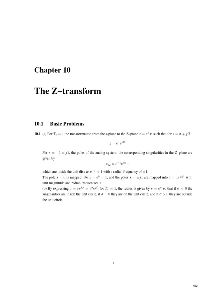 Solutions Ch10 | PDF | Laplace Transform | Mathematical Physics