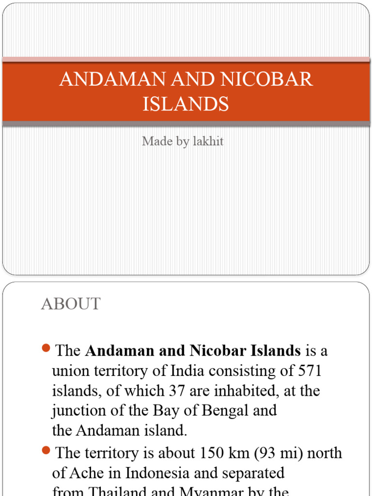 Andaman and Nicobar Islands | PDF
