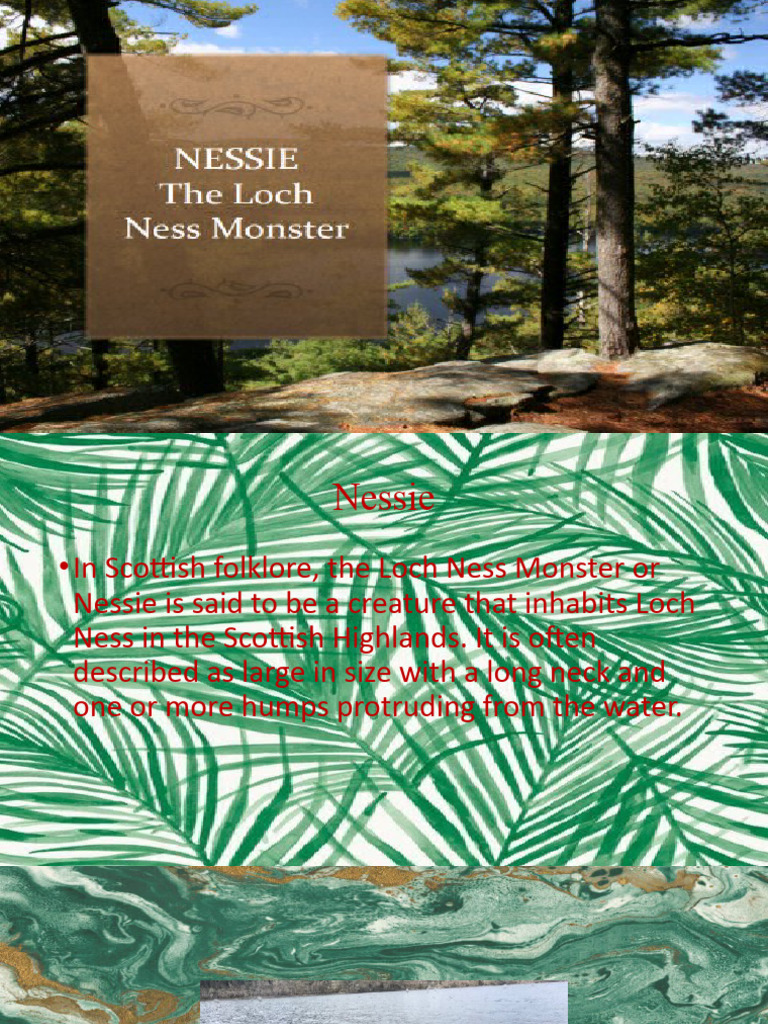 Nessie The Loch Ness Monster | PDF