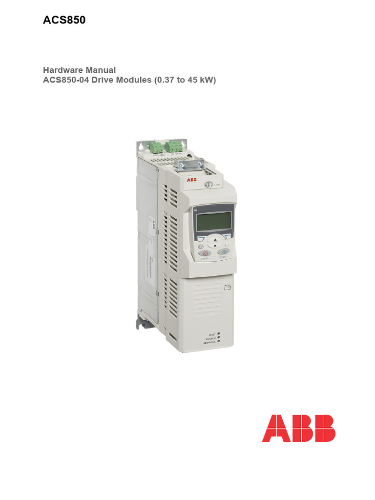 ABB ACS850 04 Hardware Manual | PDF