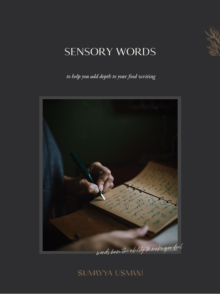 U2 02 Sensory Words | PDF | Neuroscience | Subjective Experience