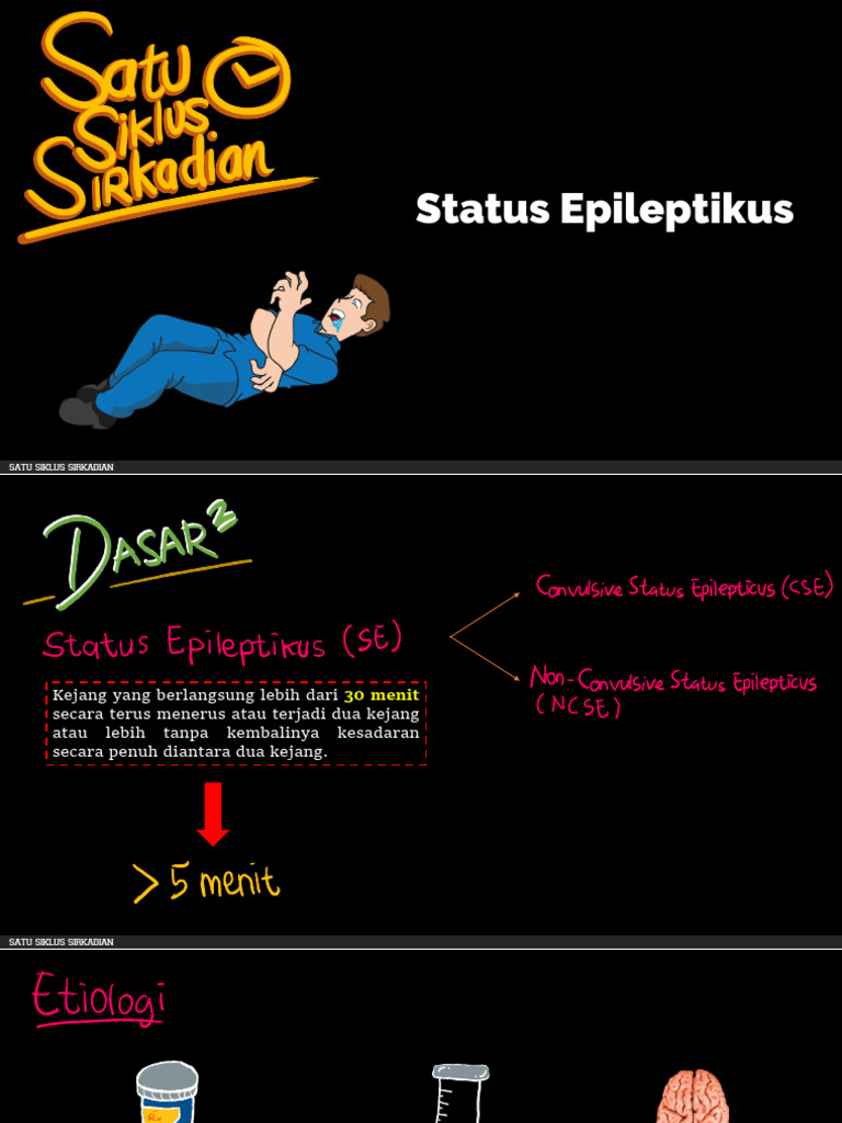 Status Epileptikus (Satu Siklus Sirkadian) | PDF