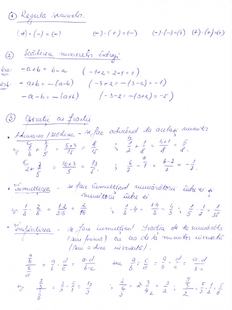 Regula Semnelor | PDF