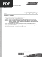 IB Math AA HL Paper 1 Set A 2024 | PDF | Mathematical Relations ...