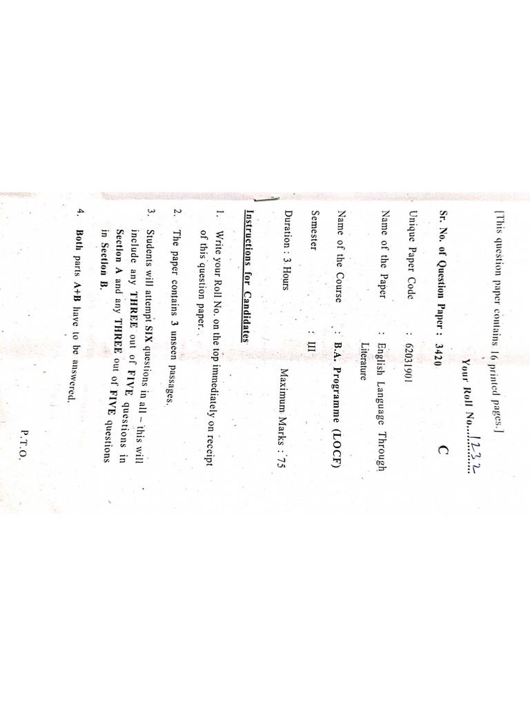 ELTL 3-4 Sem 2022 | PDF