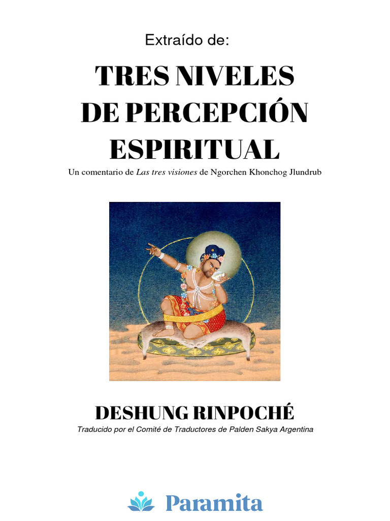 EXTRACTO DEL LIBRO los tres niveles de la percepcion | PDF | Mente | Meditación