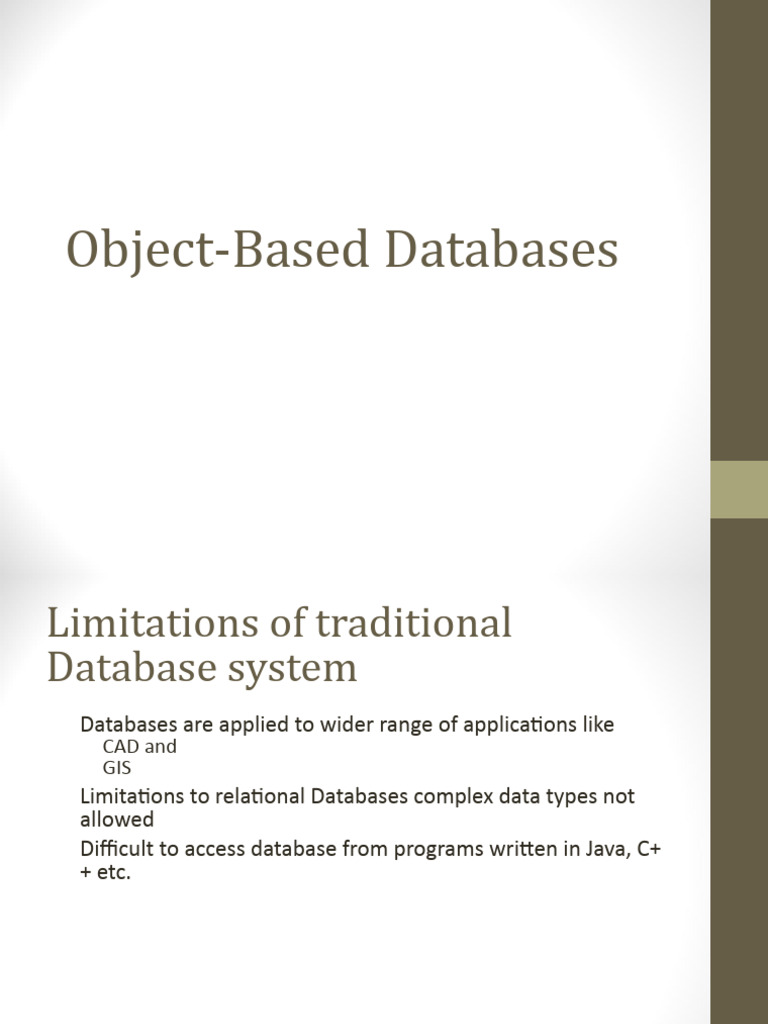 ORDBMS | PDF | Relational Database | Databases