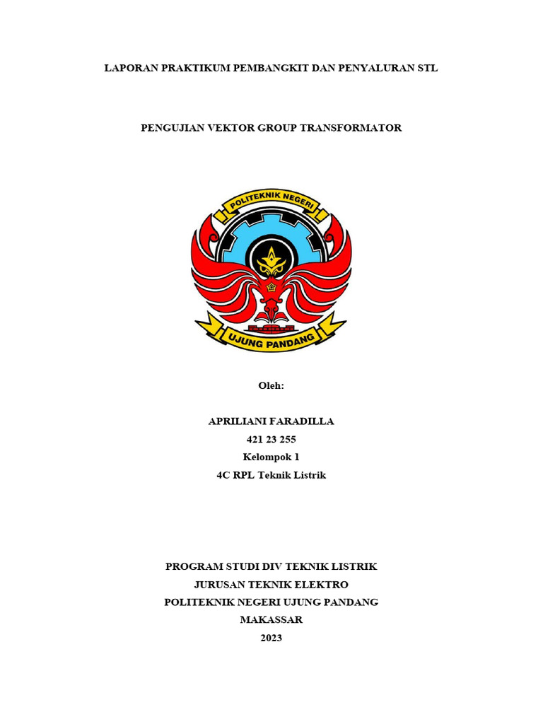 Pengujian Vector Group Transformator | PDF