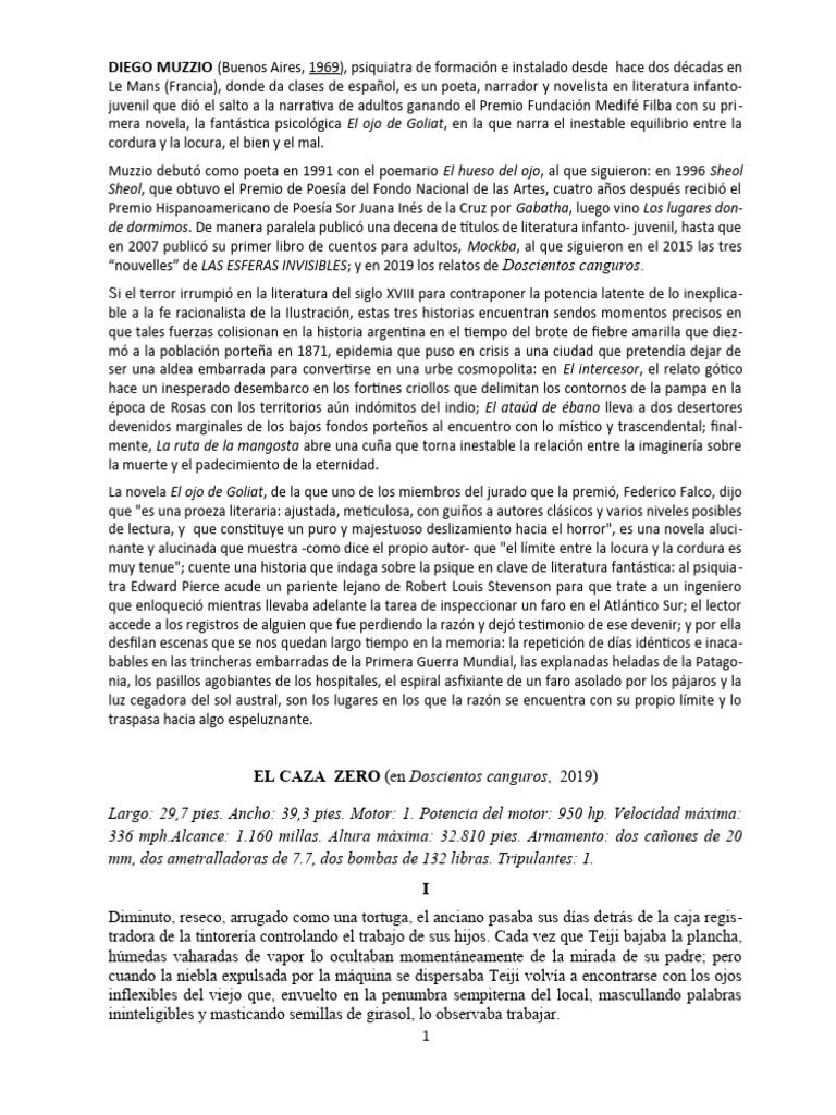 MUZZIO, Diego | PDF | Avión de combate