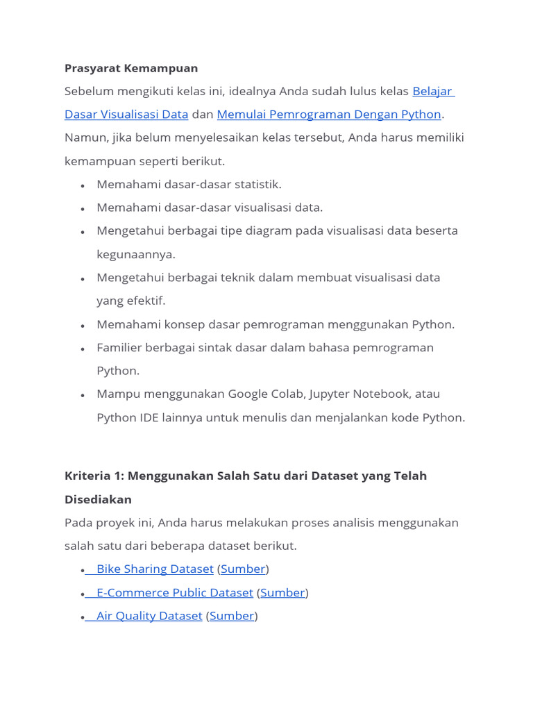 Belajar Analisis Data Dengan Python | PDF