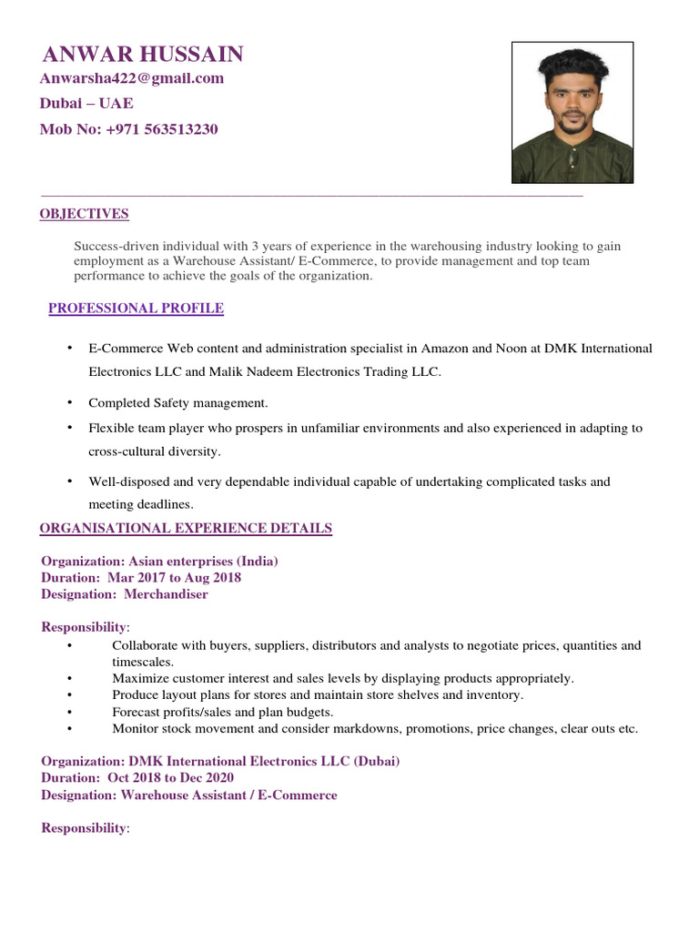 Anwar Resume.. | PDF