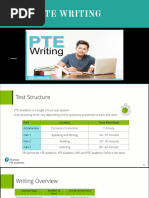 Pearson PTE Academic Practice Tests | PDF | Multiple Choice | Essays