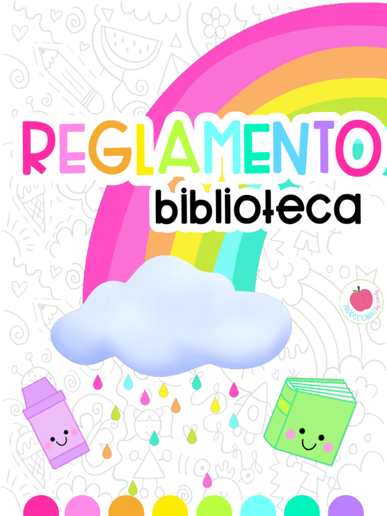 Reglamento Biblioteca Arcoiris. PreescoMAT | PDF